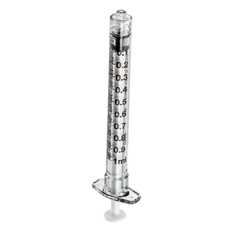 JERINGA BD 1 ML LUER LOCK. Caja de 100 Unidades.