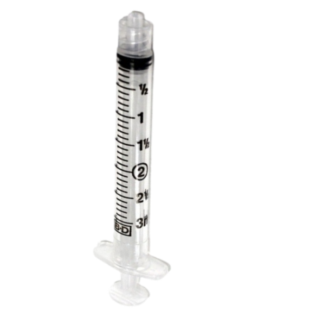 JERINGA BD 3 ML LUER LOCK. Caja de 200 Unidades.